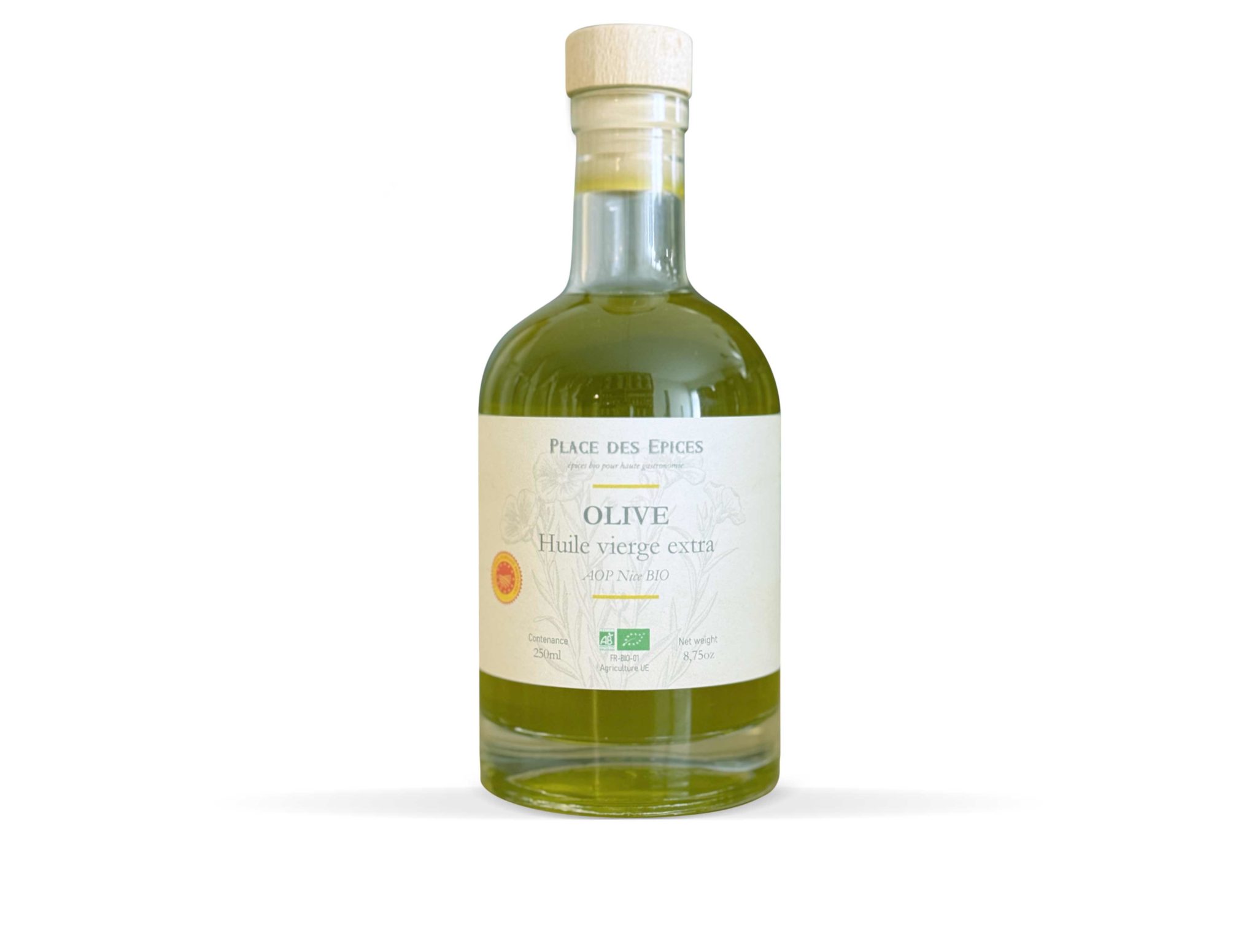 Huile d'Olive Vierge Extra AOP Nice Bio | Place des Epices