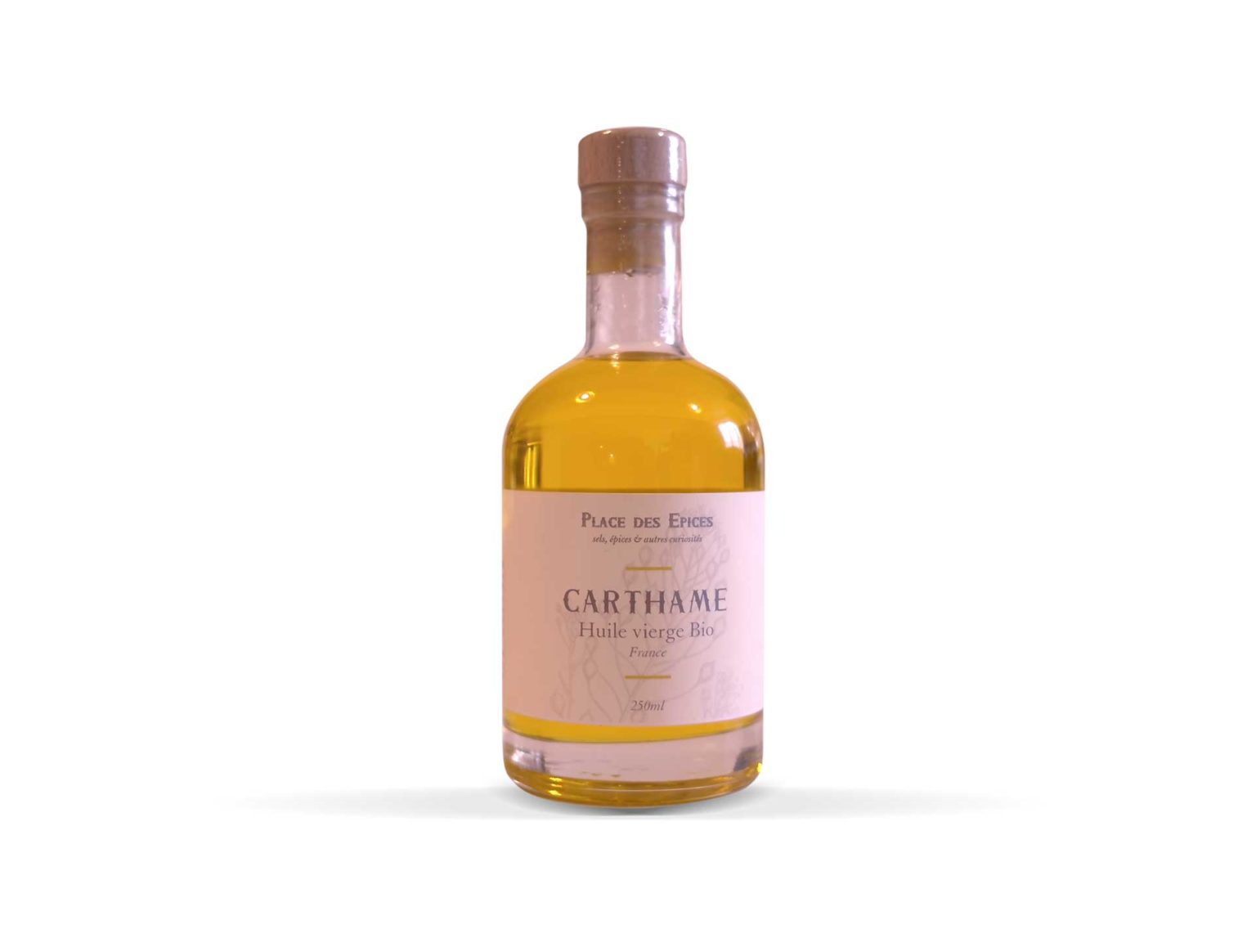 Huile de Carthame, douceur et fraicheur Place des Epices