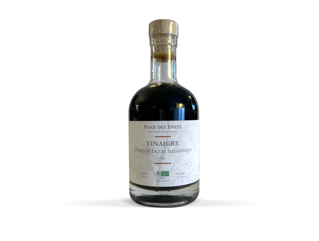 Vinaigre de pomme façon balsamique Bio Place des Epices